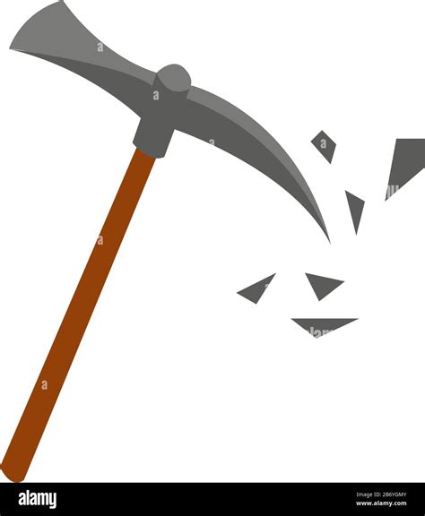 Pick Ax Illustration Vector On White Background Stock Vector Image And Art Alamy
