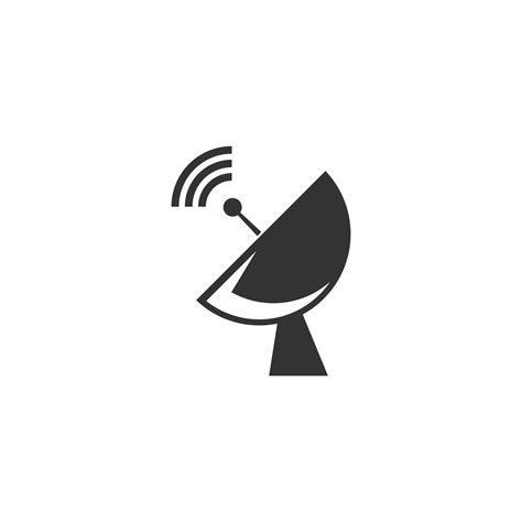 Satellite Icon Logo Design Illustration 13137228 Vector Art At Vecteezy