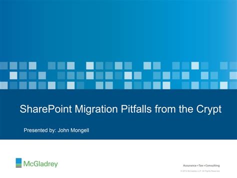 Sharepoint Migrations Pitfalls From The Crypt Ppt