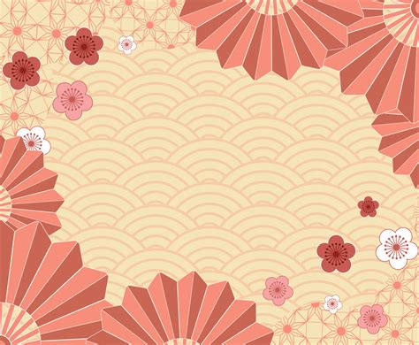 Japanese Style Abstract Background