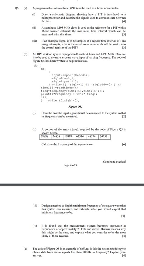 05 a a programmable interval timer pit can be