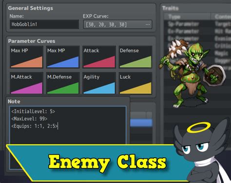 Hakuen Studio Enemy Class For RPG Maker MV MZ By Hakuen Studio