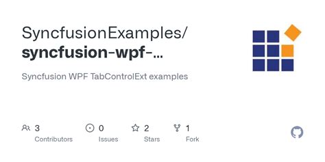 Syncfusion Wpf Tabcontrolext Examples Samples Getting Started