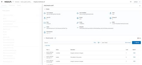 오픈소스 Siem 보안솔루션 Wazuh