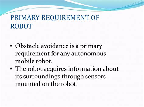 Autonomous Vacuum Cleaning Robot Pptx