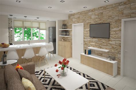 Хол и кухня