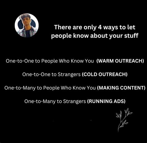 There Are Only Four Things You Can Do To Advertise And Let People Know About Your Stuff Ahmed