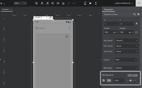 Show Different Content On A Screen With Dynamic Panels