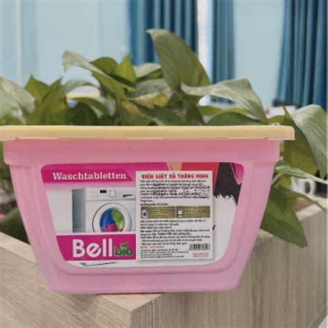 ViÊn GiẶt D3 Bell Bio 30 ViÊn Màu Hồng Hương Nước Hoa Hương Sen Sbiz