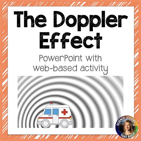 The Doppler Effect Lesson Store Science Lessons That Rock