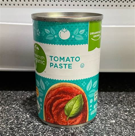 Organic Tomato Paste From Simple Truth Vegan Product Reviews