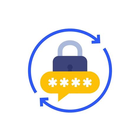Password Reset Icon Flat Vector Design 10702533 Vector Art At Vecteezy