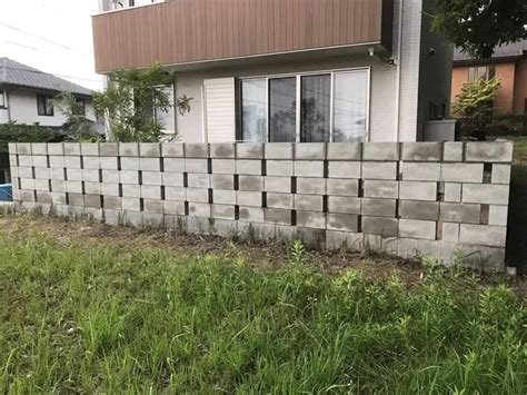 おしゃれなブロック塀 ギャラリー 名古屋市内より外構工事・株式会社菱庄