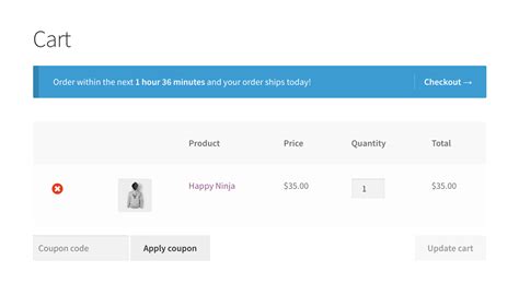 cart notices woocommerce marketplace