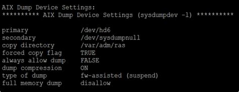 Best Practices When Configuring Dump Device Using Firmware Assisted