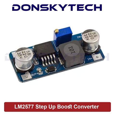 LM2577 DC DC Step Up Boost Converter Power Adjustable Regulator Boost Voltage Step Up Module
