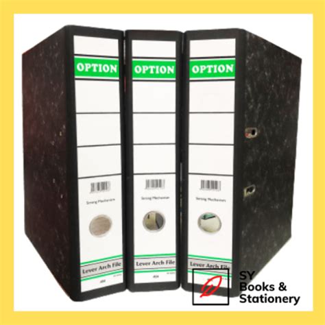 Option Arch File 2 3 Inch 24pcs Box Lazada