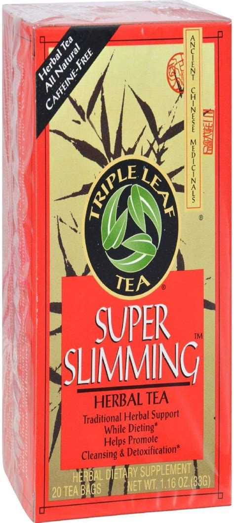 Triple Leaves Brand Nutra Slim Tea 20 Tea Bags Extra