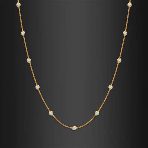 22k Indian Gold Necklaces Queen Of Hearts Jewelry