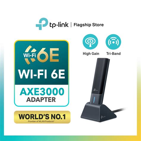 Tp Link Axe Wifi E Archer Txe Uh High Gain Wireless Tri Band Usb Adapter For Desktop