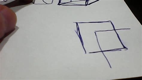 Как рисовать квадрат 3d Youtube
