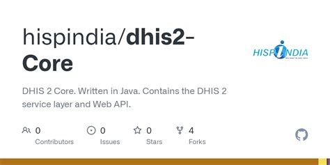 Github Hispindiadhis2 Core Dhis 2 Core Written In Java Contains The Dhis 2 Service Layer
