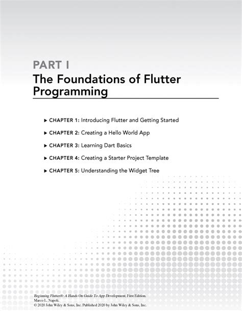 کتاب Beginning Flutter کتاب آموزش Flutter فلاتر سال 2020
