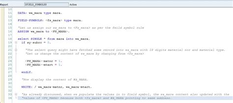 Relation Between Data References And Field Symbols SAP Community