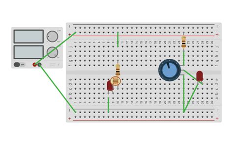 Circuit Design Dimming Led Circuit Tinkercad