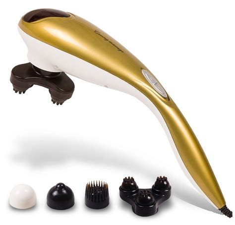 Therapy Customize Acceptable Rechargeable Magic Wand Massager With Led