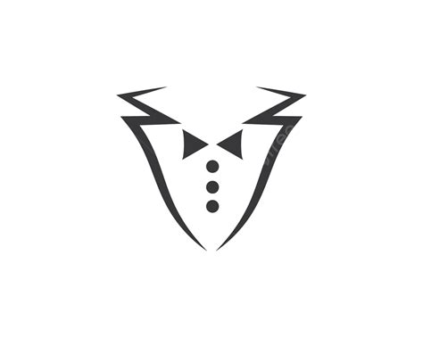 Tuxedo Logo Vector Dress Symbol Fashion Vector Dress Symbol Fashion Png And Vector With
