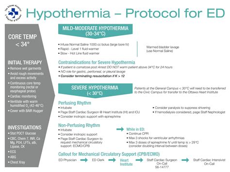 Hypothermia Part 2 Prognostication And Protocols Emottawa Blog