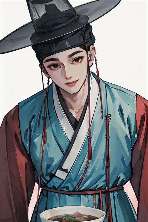 선비 일러스트 Ai 디자인 포트폴리오 크몽