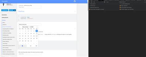 Documentation Issue With Control For Example Pages · Issue 2354 · Flatpickr