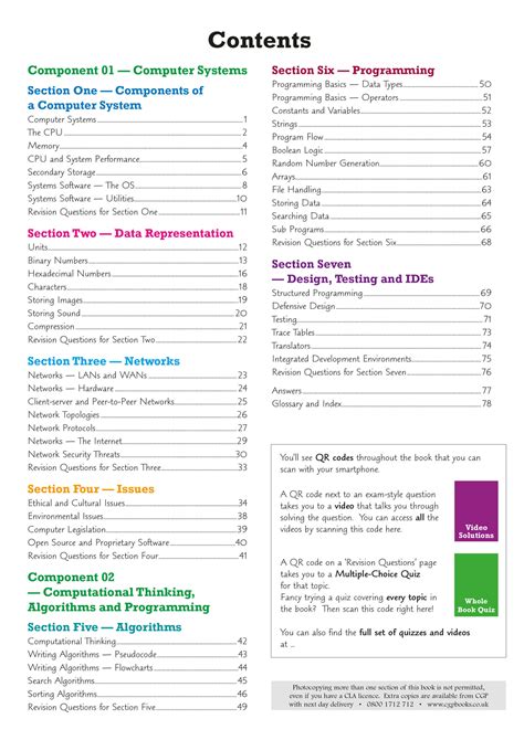 Gcse Computer Science Ocr Revision Guide Includes Online Edition Videos And Quizzes Cgp Books