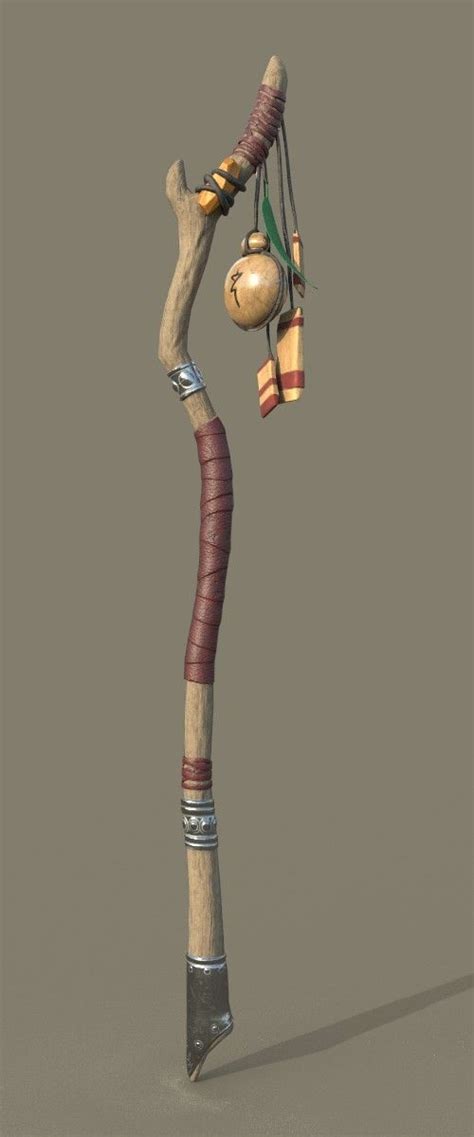 Wooden Mage Staff Jacob Levine On Artstation At Artstation