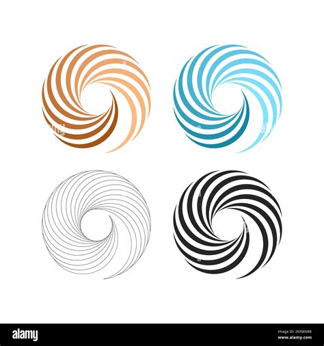 abstract curl vector design element stock vector image and art alamy