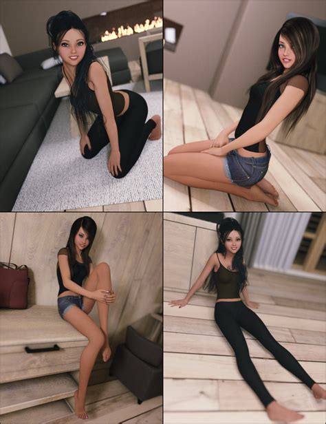 Various Poses For Genesis Female S Daz D