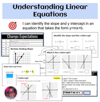 Understanding Linear Equations TpT