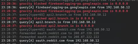 Pi Hole Dashboard Not Showing Blocked Queries List Even Though It Is