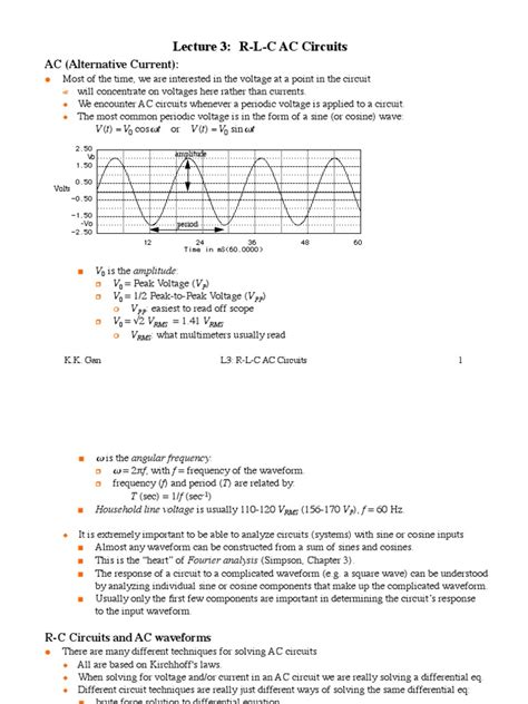 PDF AC RLC Circuit DOKUMEN TIPS