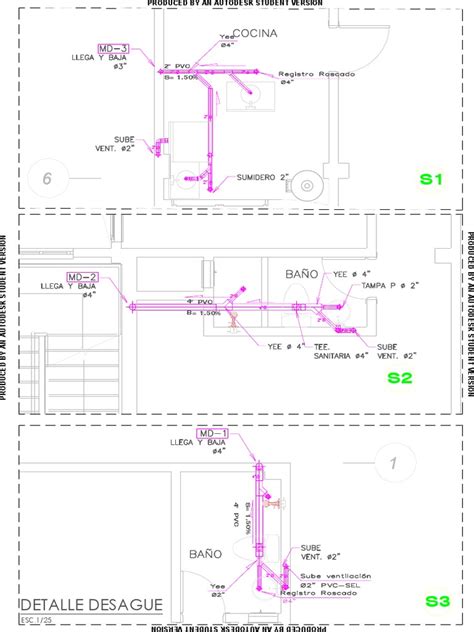 Is Desague Plano Detalle Pdf