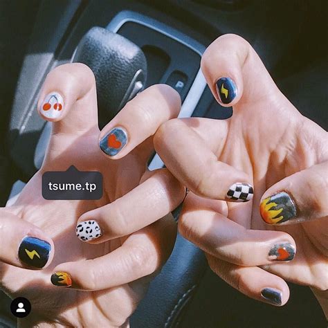ร้านทำเล็บเจลขอนแก่น Nail Art On Instagram “ช่วงนี้ลายสไตล์นี้มาแรงจริงๆ วาดอะไรก็เข้าไปหมด