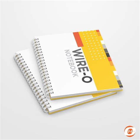 Book Printing Wire O Note Books One Heart Print