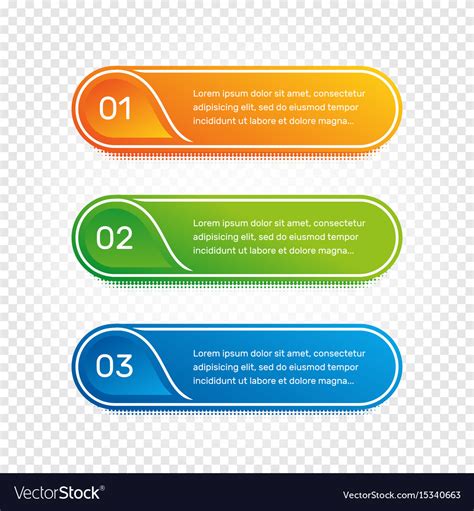 Layout Workflow Outline Colorful Menu For App Vector Image