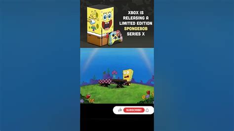 Xbox Is Releasing A Limited Edition Spongebob Series X Youtube