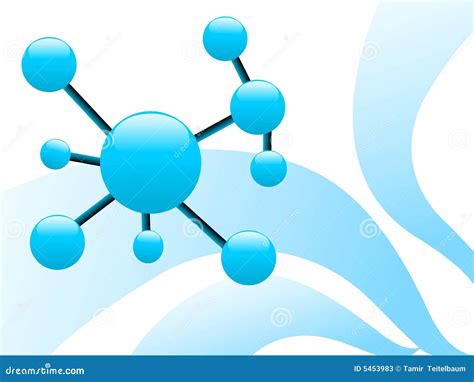 Particle Bonding Stock Illustration Illustration Of Artistic