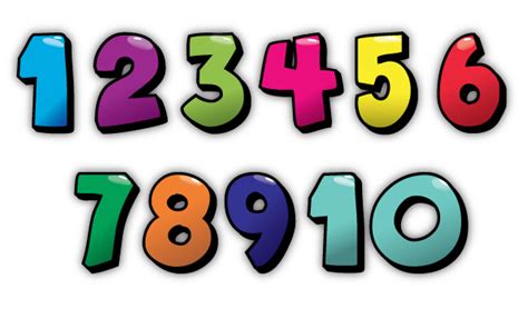Vector Bubble Numbers By Sedj On Deviantart