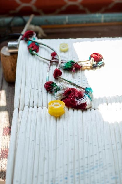Premium Photo Mixed Colour In Silk Rope