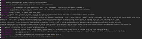 Find Element By Id Gives Error An Element Could Not Be Located On The